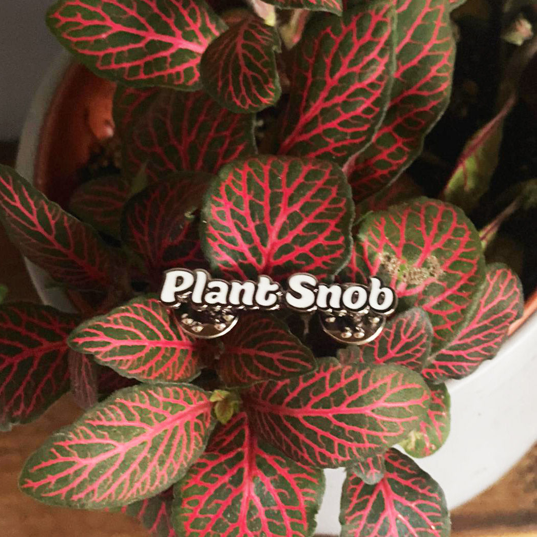 Plant Snob Badge – Mr Plant Geek Shop